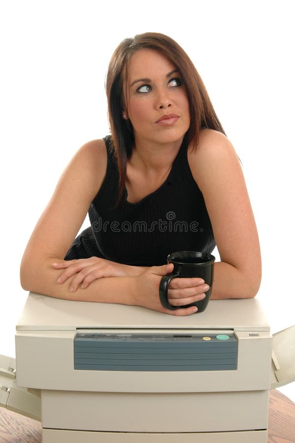 Office Beauties stock photo. Image of beverage, secretary - 2643882