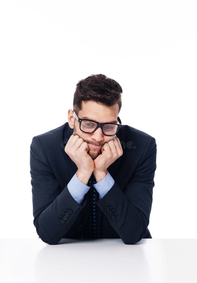 Boring day at work stock photo. Image of boredom, male - 30595664