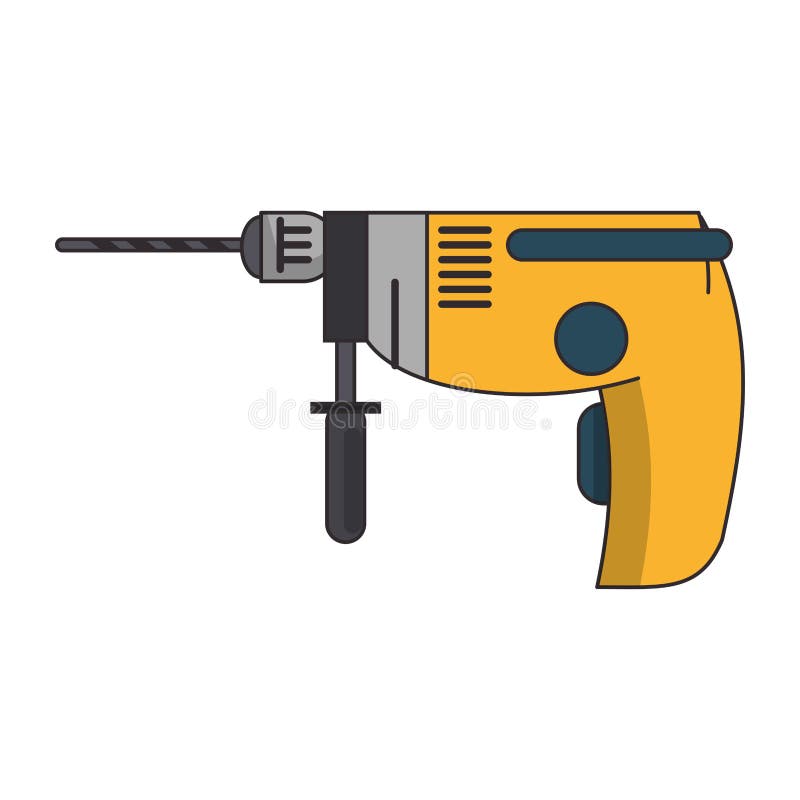 Cartoon Power Drill Tool Stock Illustrations – 770 Cartoon Power Drill ...