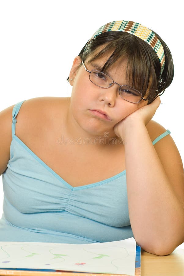 Boring Homework stock image. Image of person, education - 6305515