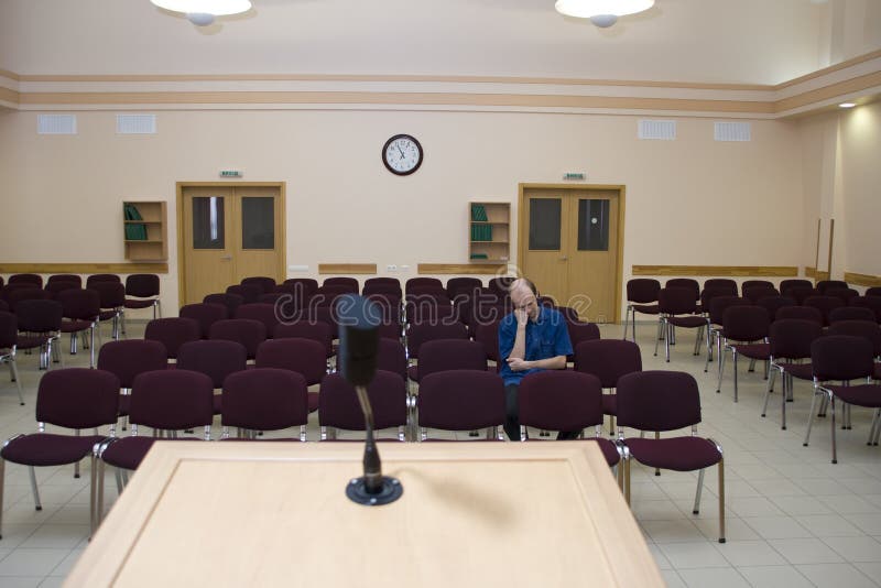 Boring lecture stock image. Image of center, indoors - 14744939