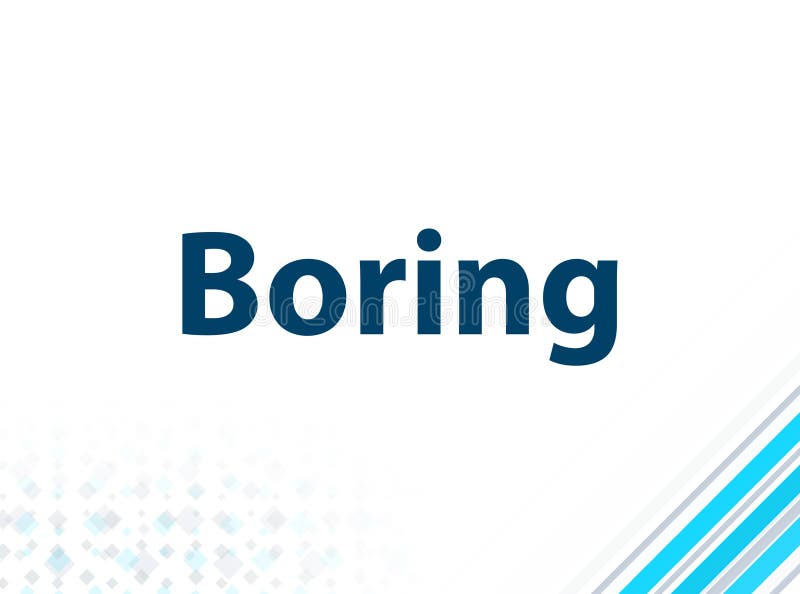 Boring Modern Flat Design Blue Abstract Background Stock Illustration ...
