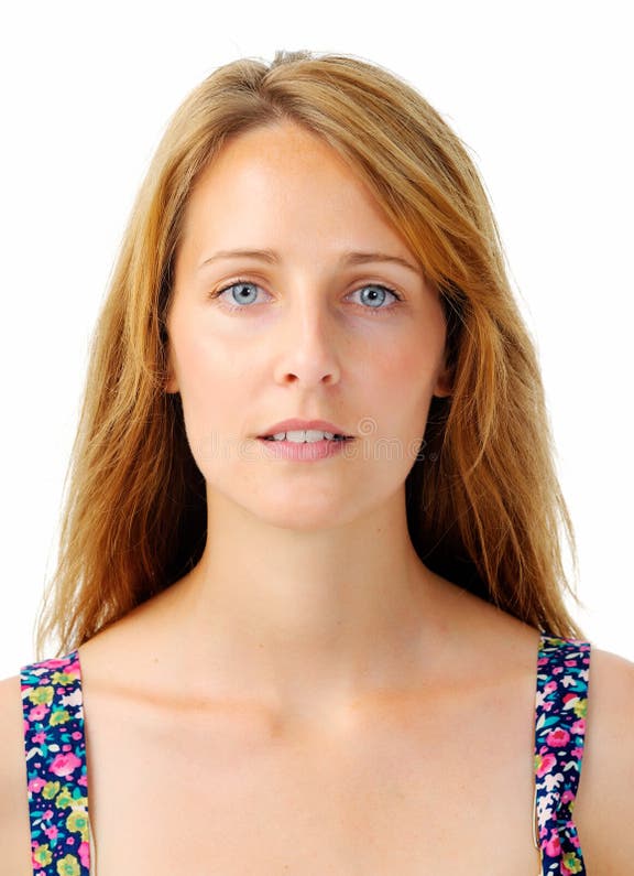 Boring portrait stock photo. Image of natural, female - 22775568