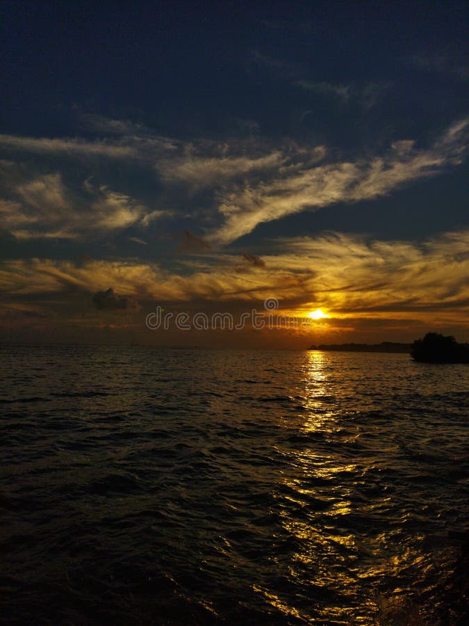 The boring of the sun stock image. Image of paciran - 223345497