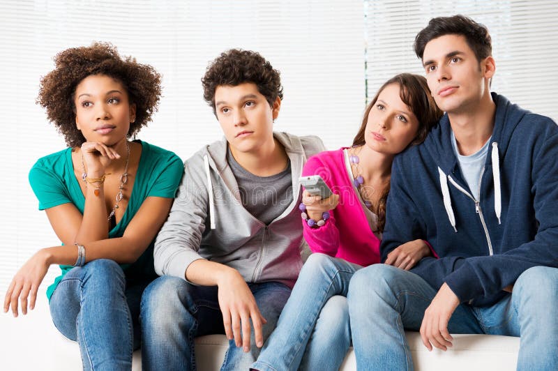 Boring tv programs stock photo. Image of black, audience - 29638464