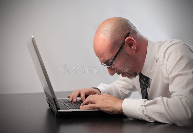 Boring work stock photo. Image of sitting, tired, boredom - 25268482