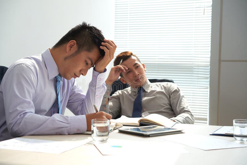 Boring work stock image. Image of entrepreneur, businessman - 109461839