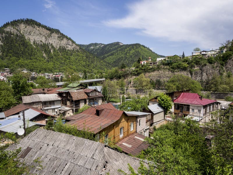 Borjomi foto de archivo. Imagen de resorte, parque, agua - 31077798
