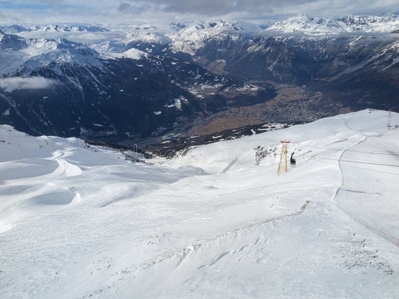 Bormio s mountains stock image. Image of mountain, snow - 51059913