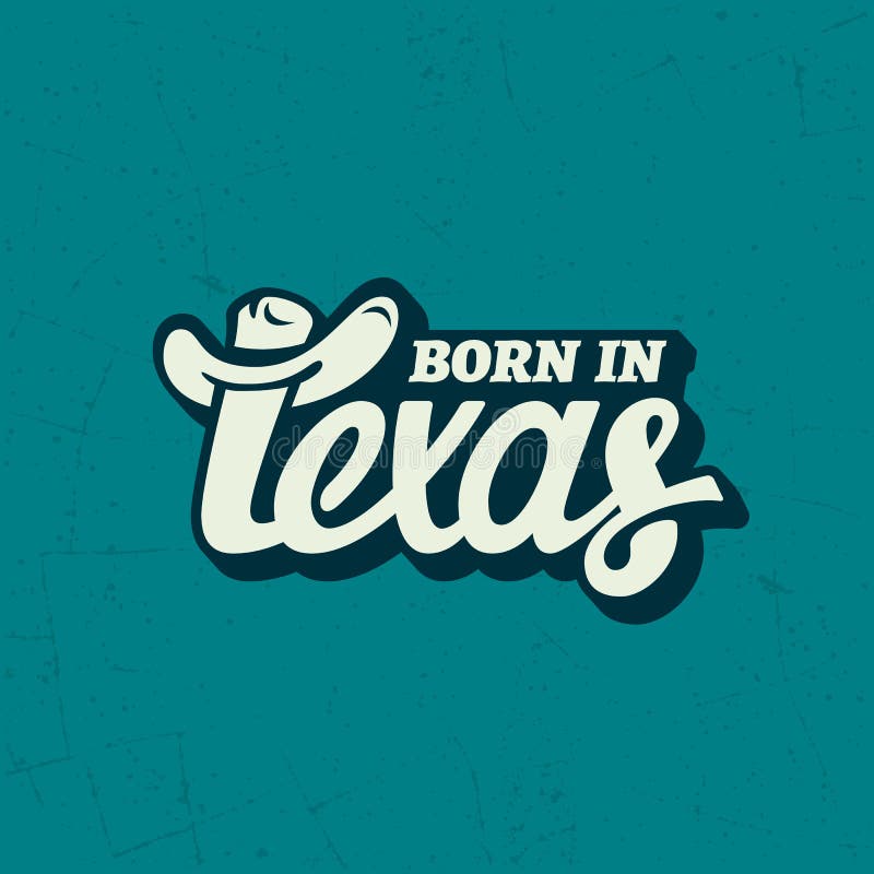 Texas Lettering in Modern Tattoo Style Stock Vector - Illustration of ...