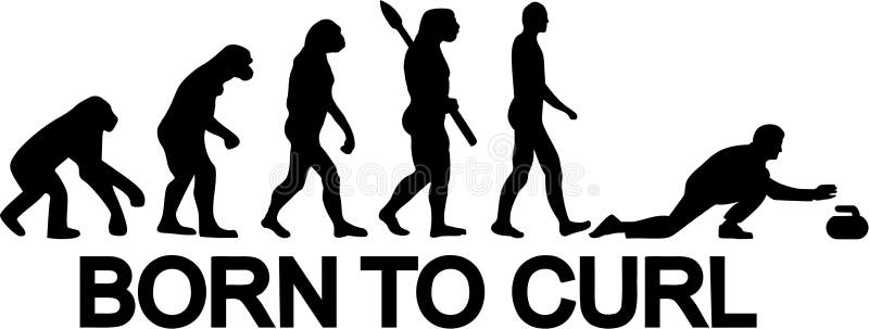 Curling Evolution Stock Illustrations – 104 Curling Evolution Stock ...