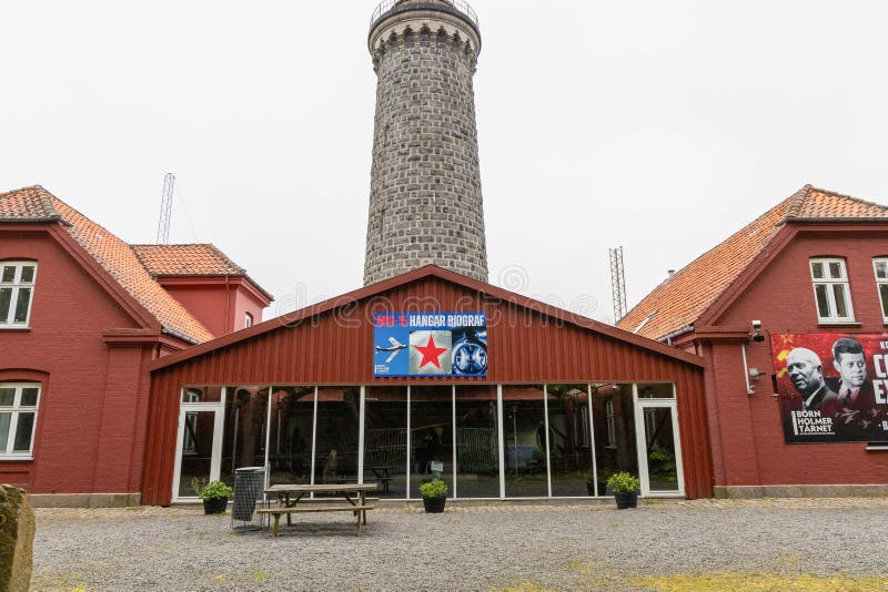 Bornholm Tower and Cold War Museum. Bornholm, Denmark Editorial Stock ...