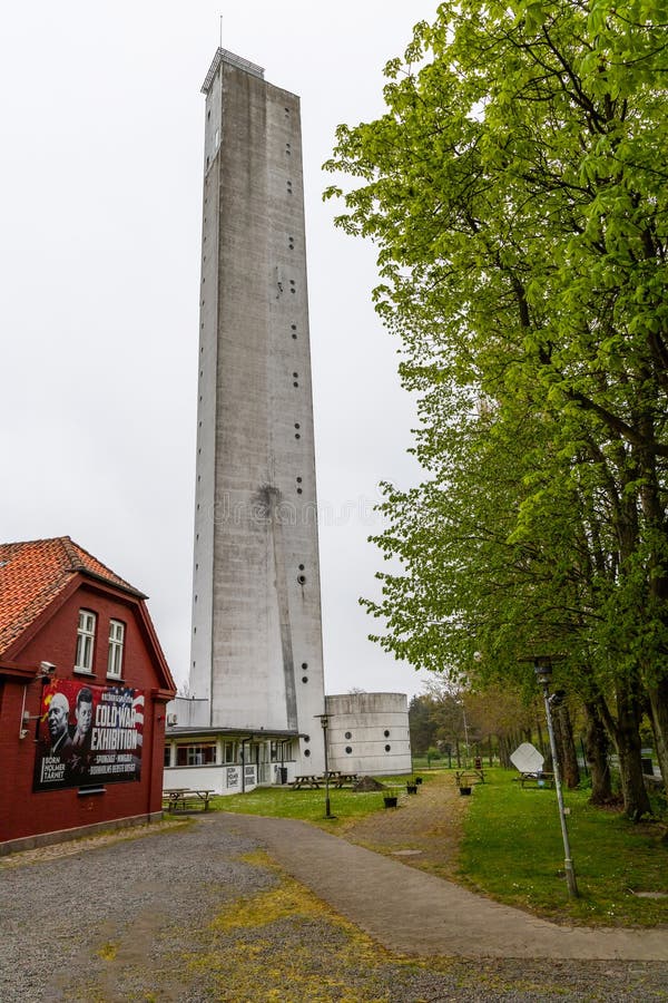 Bornholm Tower and Cold War Museum. Bornholm, Denmark Editorial Stock ...