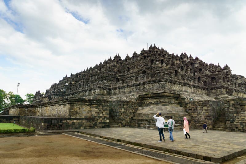 Borobudur Temple in Yogyakarta, Java, Indonesia Editorial Stock Photo ...