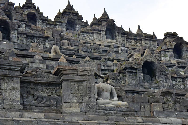 Borobudur, Java, Indonesia stock photo. Image of java - 72094810