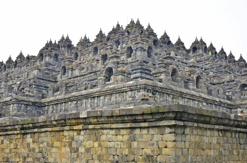 Borobudur, Java, Indonesia stock photo. Image of buddha - 72095630