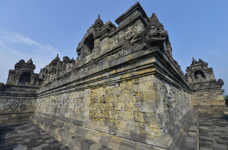 Borobudur, Java, Indonesia stock image. Image of buddhist - 84333591