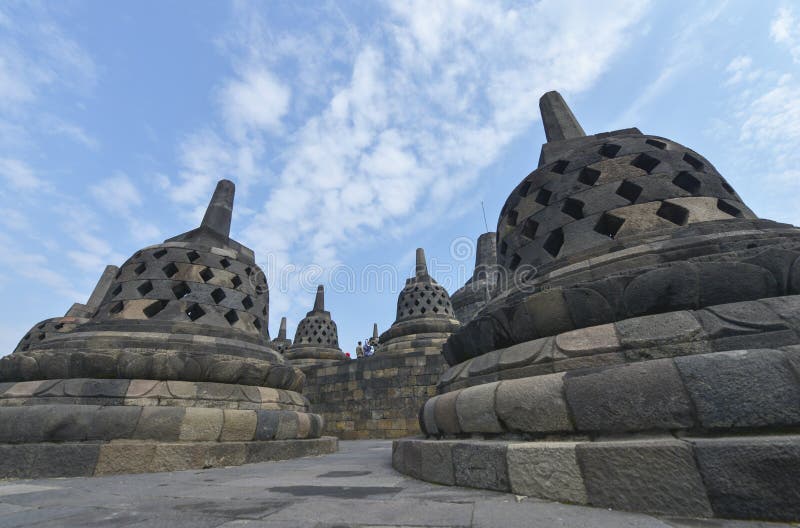 Borobudur, Java, Indonesia stock image. Image of tourism - 84334871
