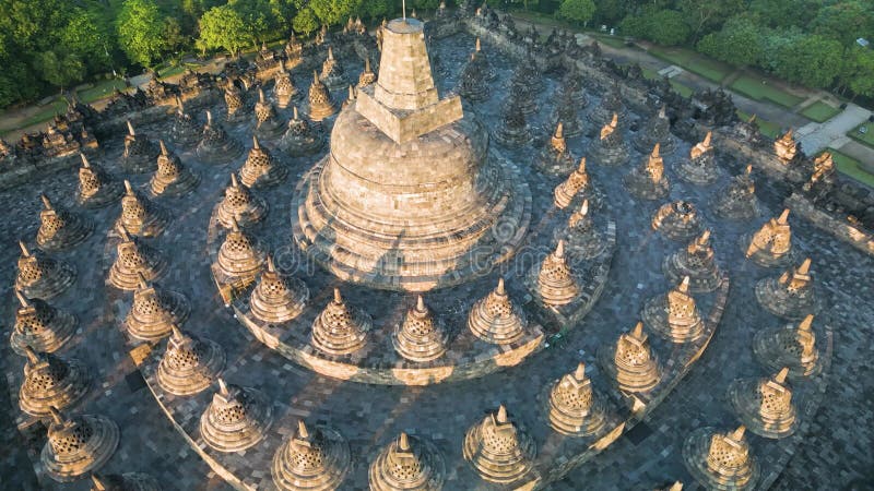Borobudur is the Largest Buddhist Temple in the World. Java, Indonesia ...