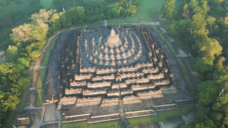 Borobudur is the Largest Buddhist Temple in the World. Java, Indonesia ...
