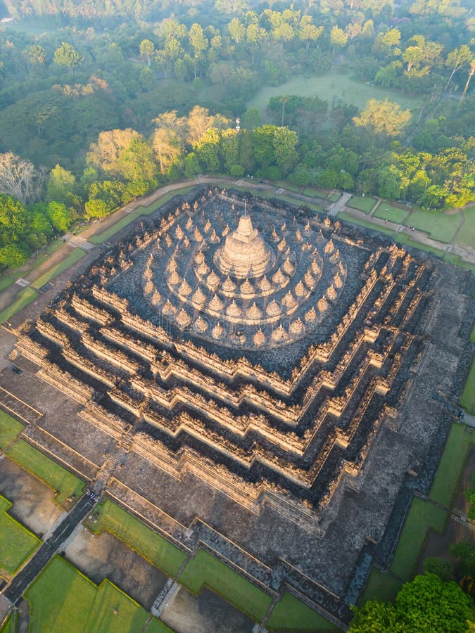 Borobudur is the Largest Buddhist Temple in the World. Java, Indonesia ...