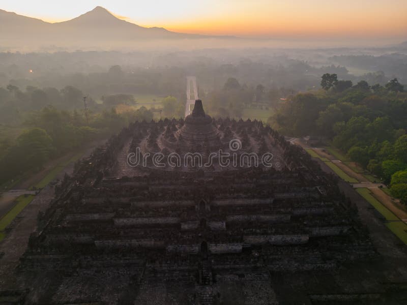 Borobudur is the Largest Buddhist Temple in the World. Java, Indonesia ...