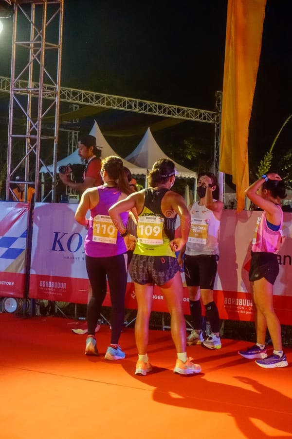 Borobudur Marathon 2022 Sport Event, Magelang Central Java Indonesia ...