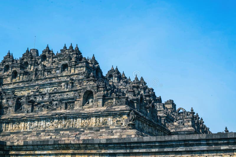 Borobudur Temple, Central Java, Indonesia. Buddhist Temple in Central ...