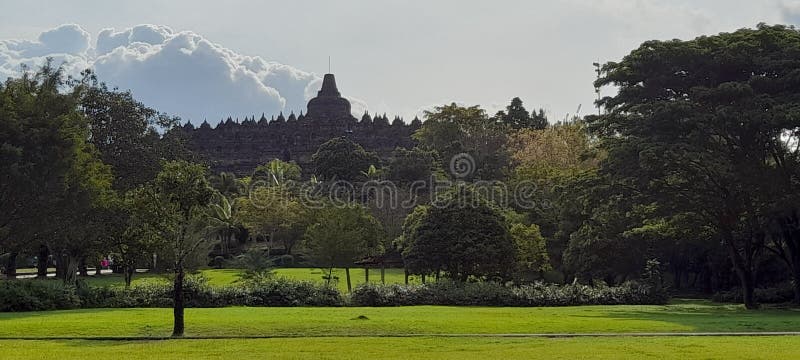 Borobudur Temple is a Historic Temple Located in Indonesia Stock Photo ...