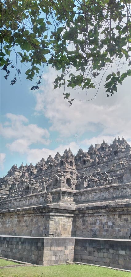 Borobudur temple stock photo. Image of history, building - 284902394