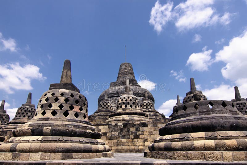 The Borobudur Temple stock image. Image of borobudur - 36698711
