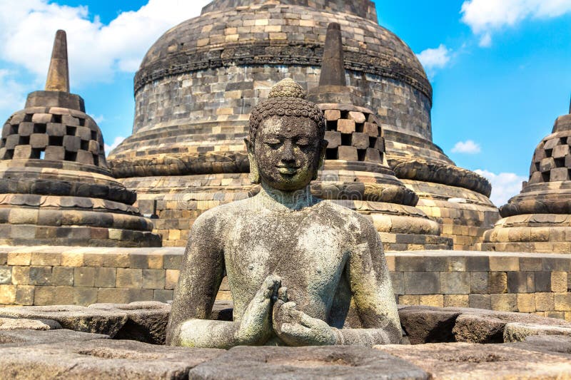 Borobudur temple Java stock photo. Image of unesco, borobodur - 279522292