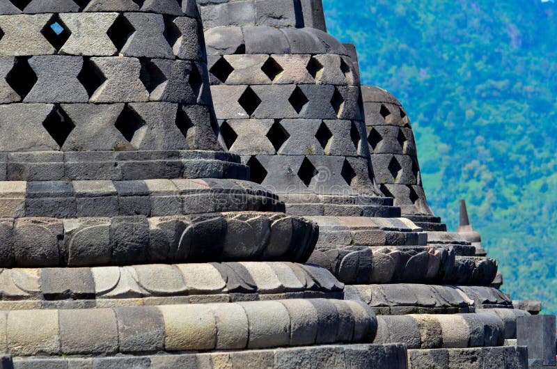 The Borobudur Temple, a Mahayana Buddhist Temple Located in Magelang ...