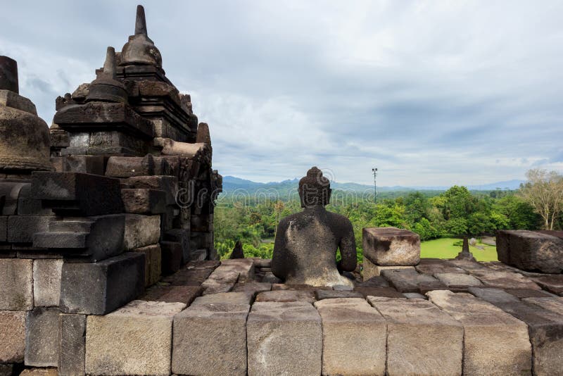 Borobudur Temple Yogyakarta Indonesia Java Stock Image - Image of ...