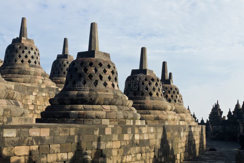 Borobudur Temple. Yogyakarta, Java, Indonesia. Stock Photo - Image of ...