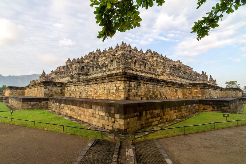 Borobudur Temple, Yogyakarta, Java, Indonesia Stock Photo - Image of ...