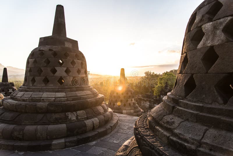 Borobudur , Yogyakarta, Java, Indonesia Stock Photo - Image of mythical ...