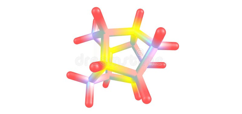 Boron Nitride Nanocage Molecular Structure Isolated on White Stock ...