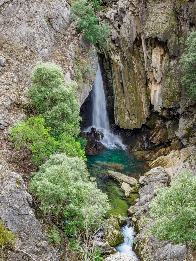 Borosa River in Cazorla Mountain Range, Spain Stock Photo - Image of ...
