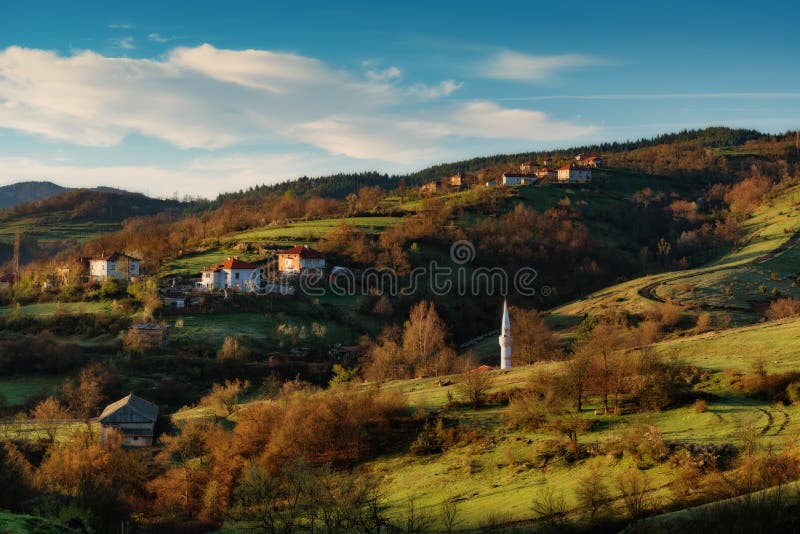 Borovitsa Village, Eastern Rhodopes, Bulgaria Stock Image - Image of ...