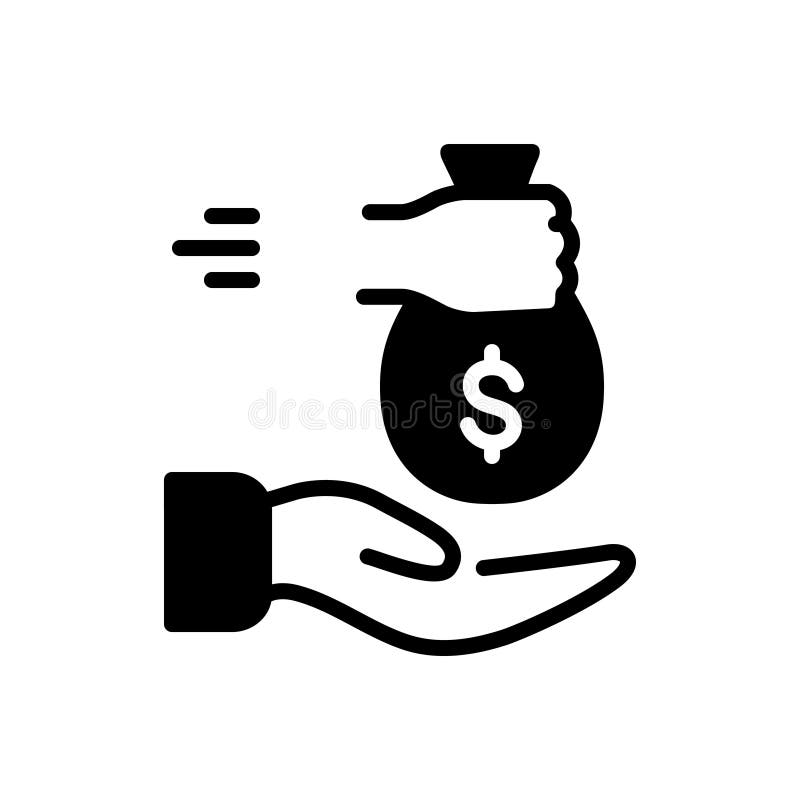 Mix Icon for Borrowed, Loan and Indebtedness Stock Vector ...