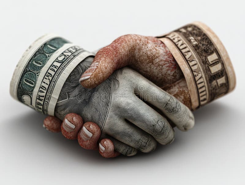 Borrowing money concepts stock illustration. Illustration of currency ...