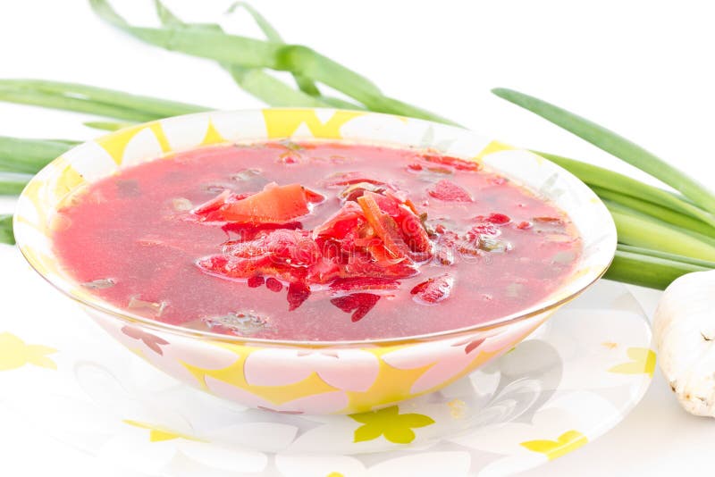 Borsch stock photo. Image of garlic, national, cooked - 23153618