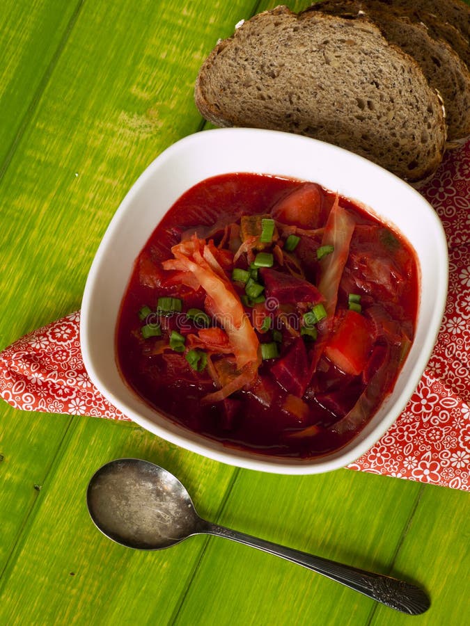 Borsch stock photo. Image of yellow, onion, meat, soup - 24419516
