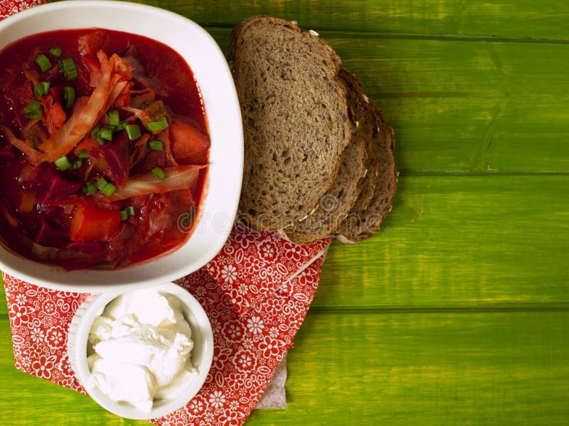 Borsch stock image. Image of borsh, potatoe, soup, beetroot - 24419535