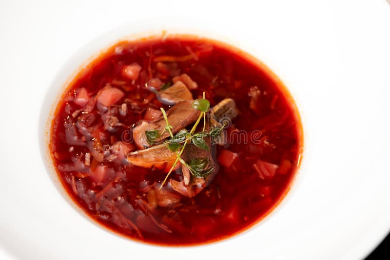 Borsch stock image. Image of beetroot, carrot, cabbage - 26137067
