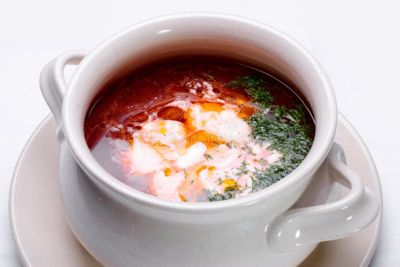 Borsch stock photo. Image of borsch, soup, food, cole - 9123196