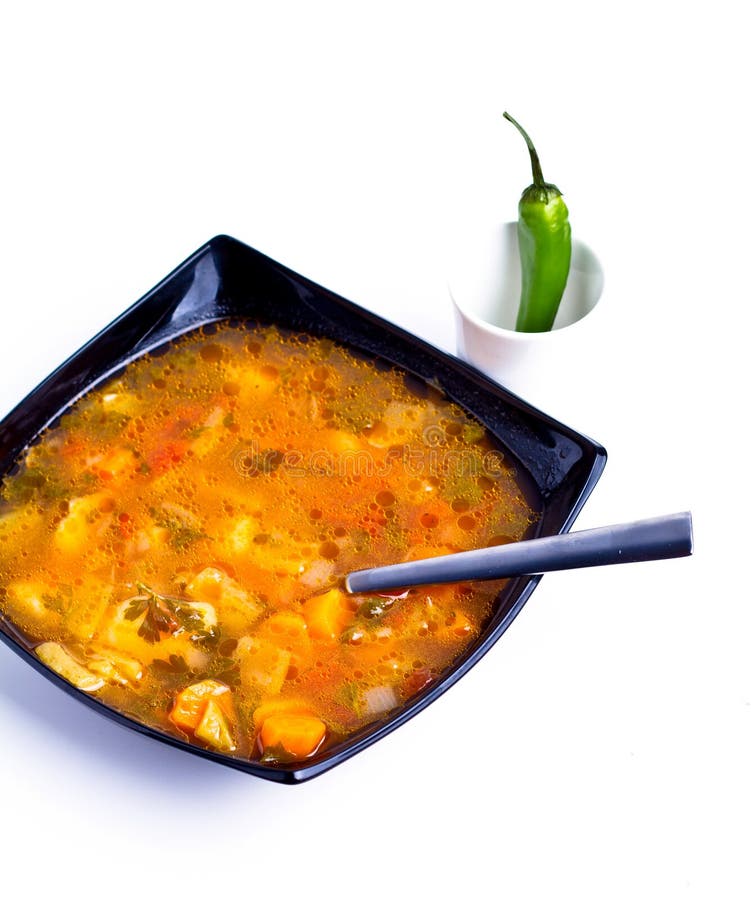 Borsch rumeno immagine stock. Immagine di buongustaio - 15567337