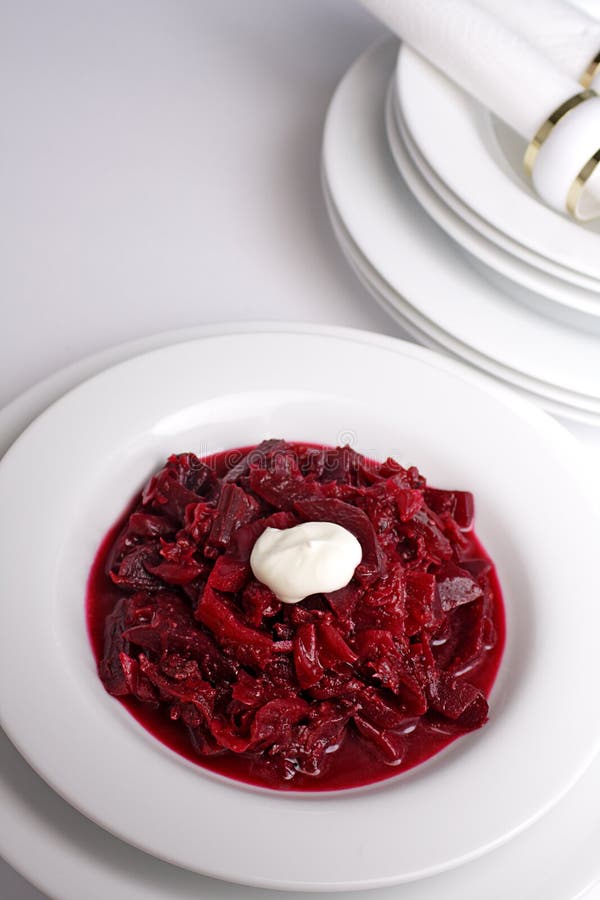 Borscht stock photo. Image of beet, ring, round, borscht - 10725246