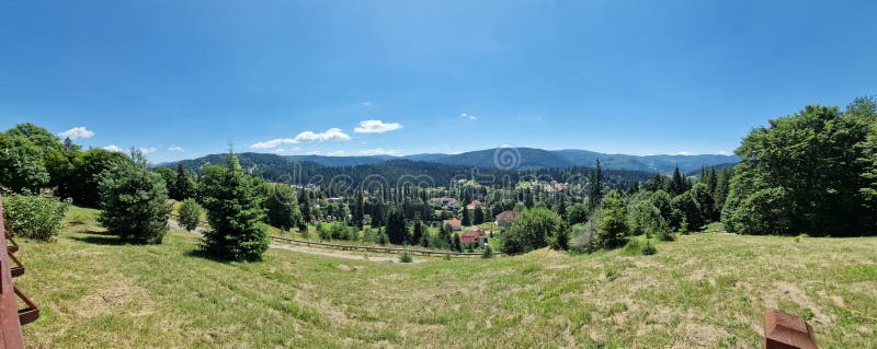 Borsec Panorama View Stock Photos - Free & Royalty-Free Stock Photos ...